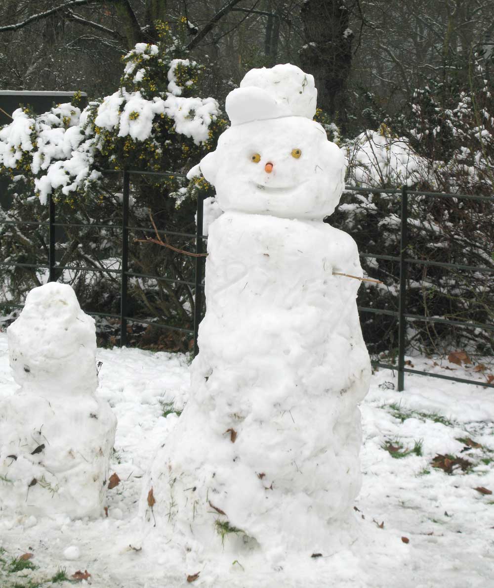 Snowmen – Battersea Park